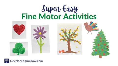 Super Simple Fine Motor Activity Tearing Construction Paper - DEVELOP ...