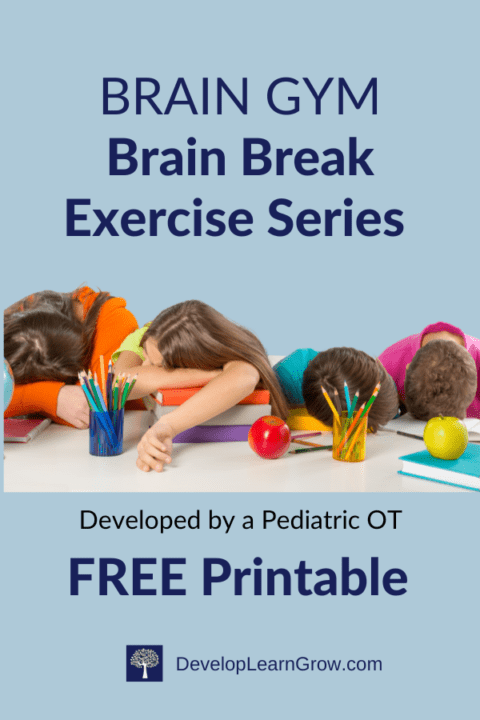 Best Educational Brain Break Exercises - FREE Printable - DEVELOP LEARN ...