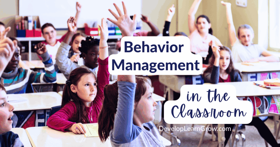 Behavior Management in the Classroom: Guide for Teachers - DEVELOP ...
