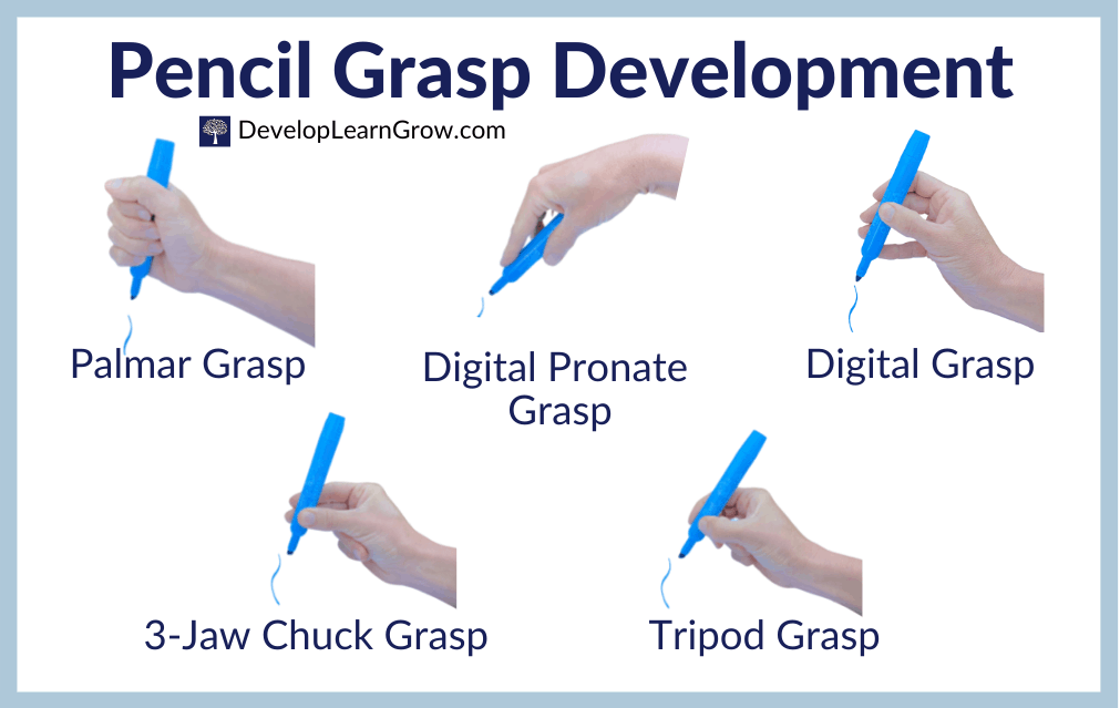 Development Of Pencil Grasp How To Promote A Functional Grasp With 5 Development Of Pencil Grasp How To Promote A Functional Grasp With 5