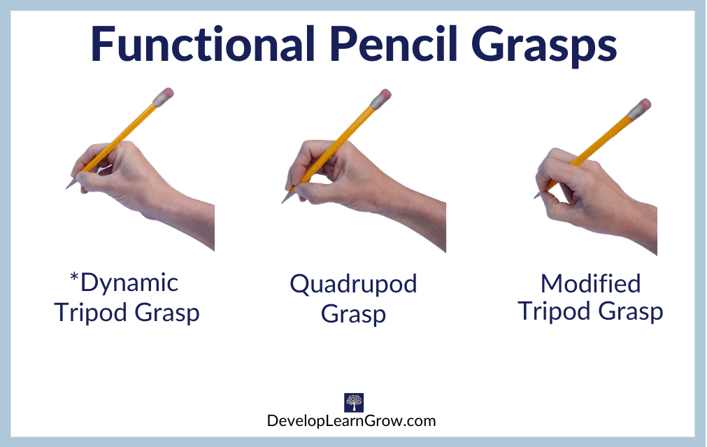Development Of Pencil Grasp How To Promote A Functional Grasp With 5 Development Of Pencil Grasp How To Promote A Functional Grasp With 5