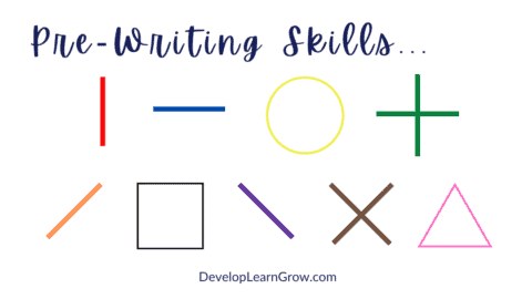 Pre-Writing Skills & Fine Motor Skills for Preschoolers - DEVELOP LEARN GROW