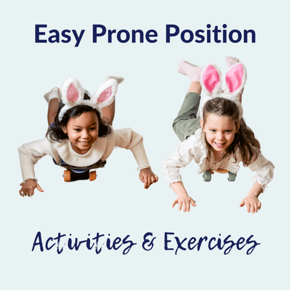 27 Easy Prone Position Activities to Improve Strength in Kids - DEVELOP ...